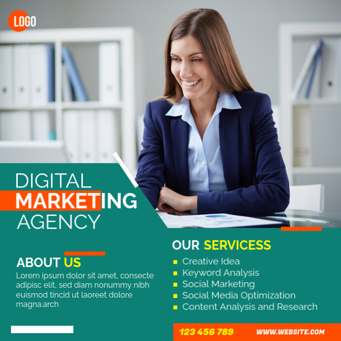 Digital Marketing Flyer Template | PosterMyWall
