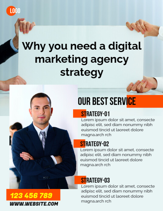 Digital Marketing Flyer Template | PosterMyWall