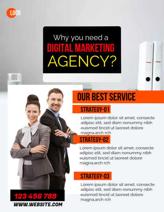 Digital Marketing Flyer Template | PosterMyWall