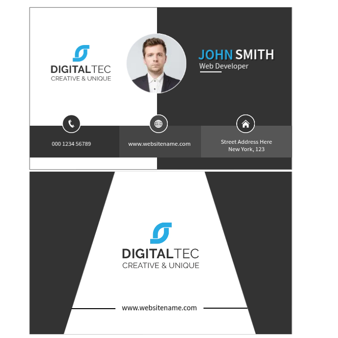 Digital Marketing ID Template | PosterMyWall