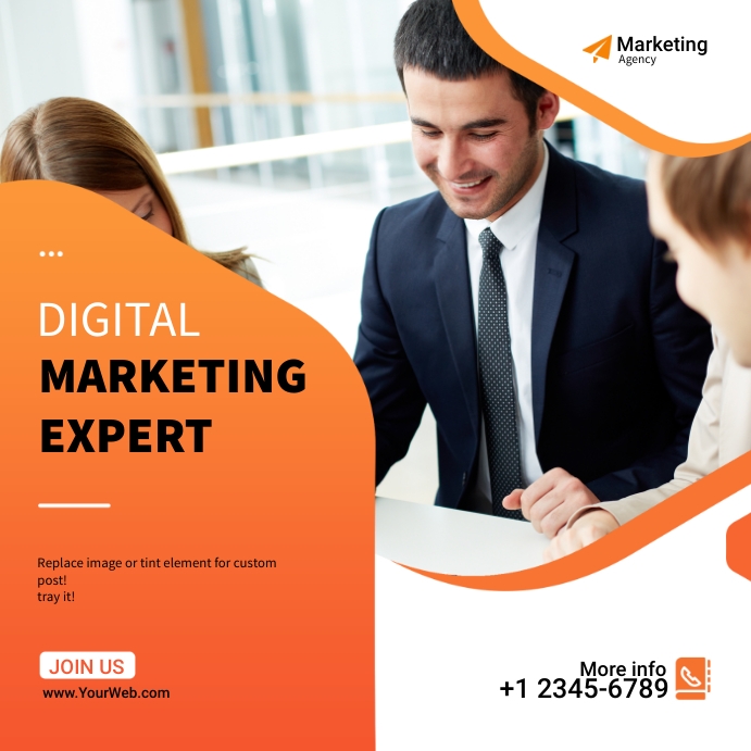 Digital Marketing II Template | PosterMyWall