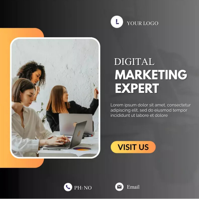 Digital Marketing Instagram post Template | PosterMyWall