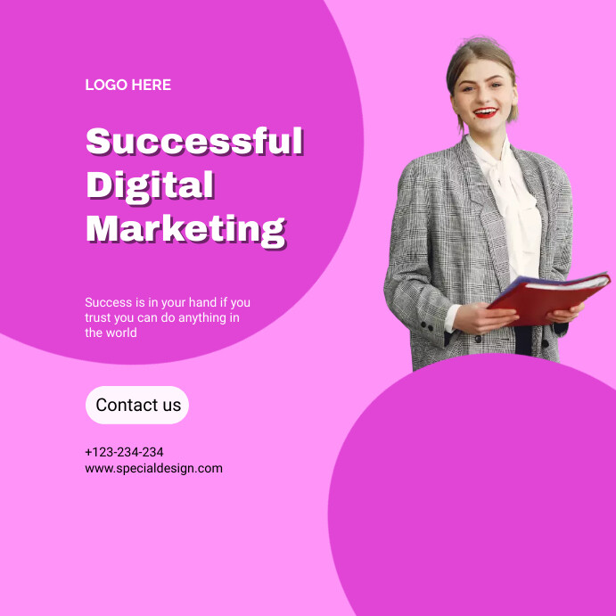 Digital marketing instagram post Template | PosterMyWall