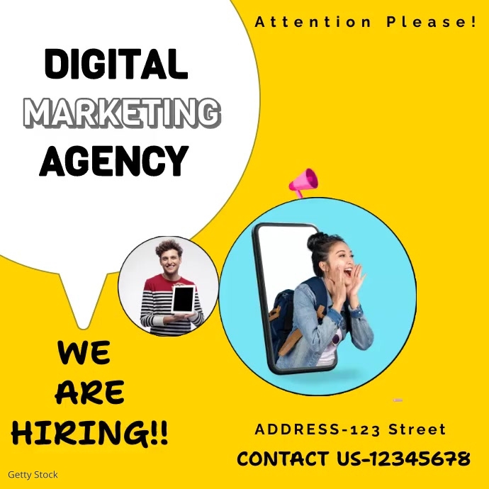 Digital marketing instagram post Template | PosterMyWall