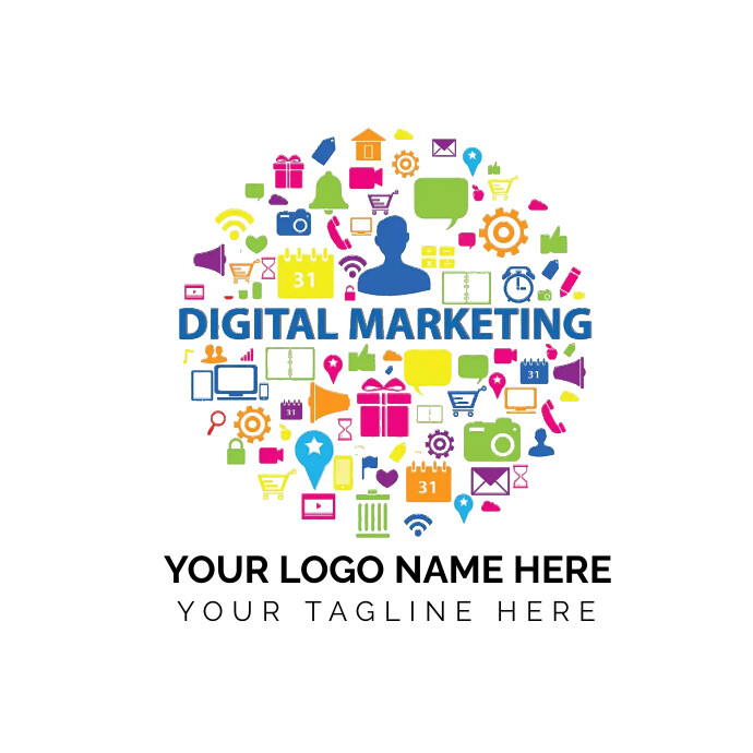 Digital marketing logo Template | PosterMyWall