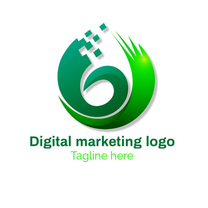 Digital Marketing Logo Templat | PosterMyWall