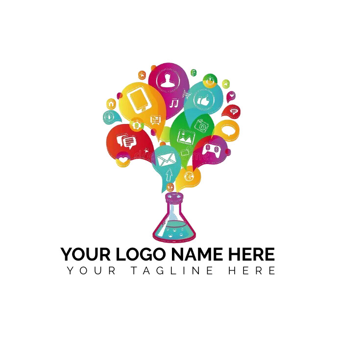 digital marketing logo Templat | PosterMyWall