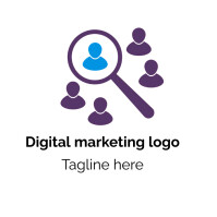 digital marketing logo Template | PosterMyWall