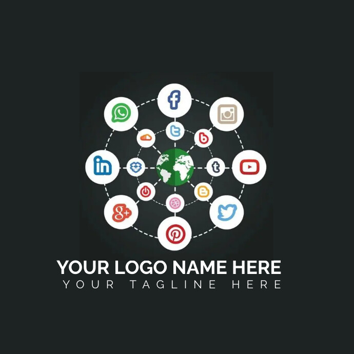 digital marketing logo Template | PosterMyWall