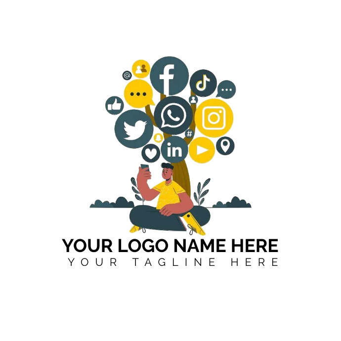 digital marketing logo Template | PosterMyWall