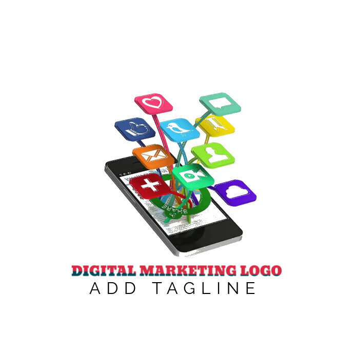 digital marketing logo Template | PosterMyWall