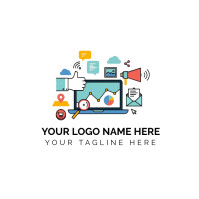 digital marketing logo Template | PosterMyWall