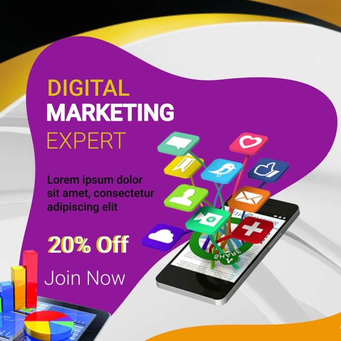 Digital Marketing POSTER Template | PosterMyWall