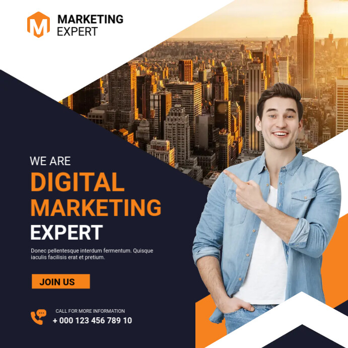 Digital Poster Template Digital Poster Template