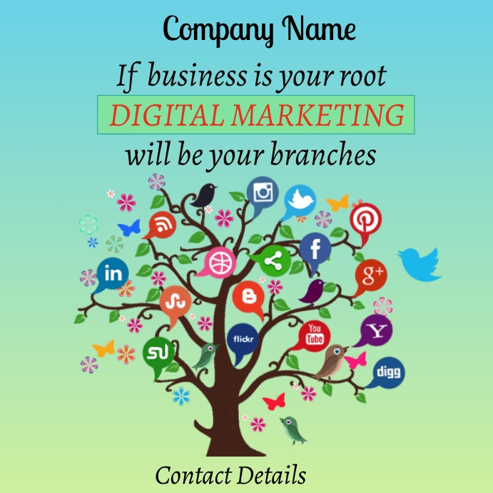 Digital Marketing Poster Template | PosterMyWall