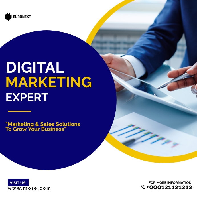 Digital Marketing poster Template | PosterMyWall