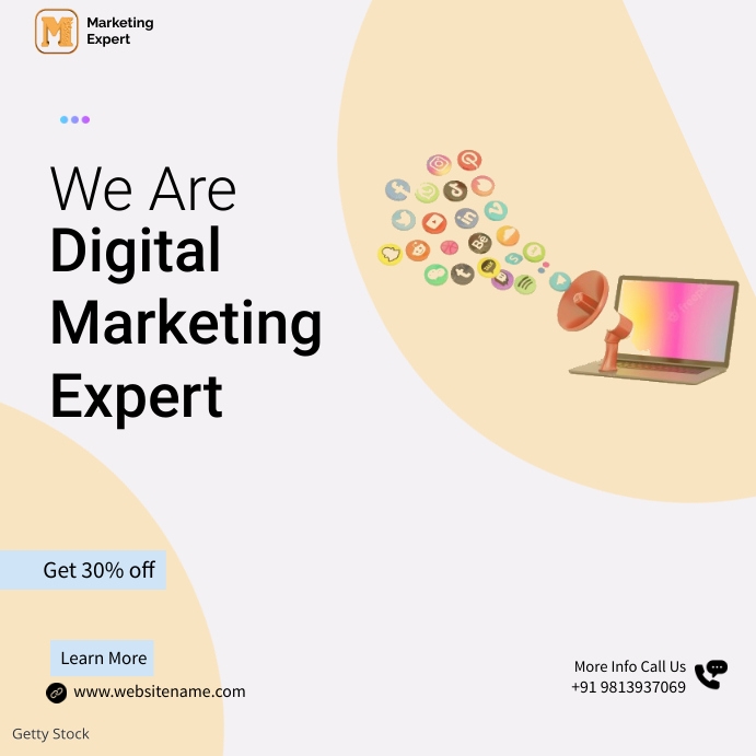Digital Marketing Service Template | PosterMyWall