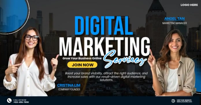Digital Marketing Services Template | PosterMyWall