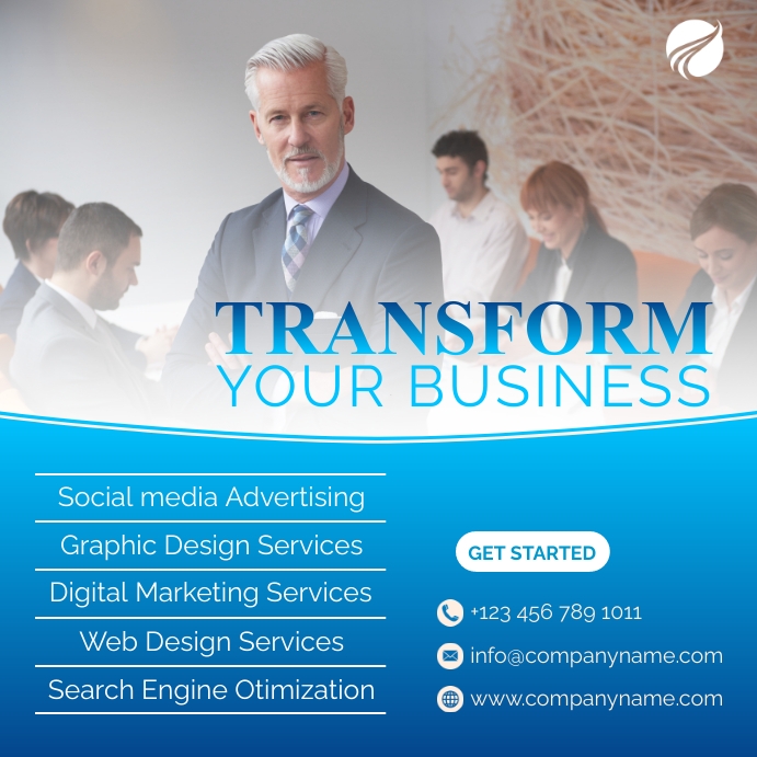 Digital Marketing services flyer Template | PosterMyWall