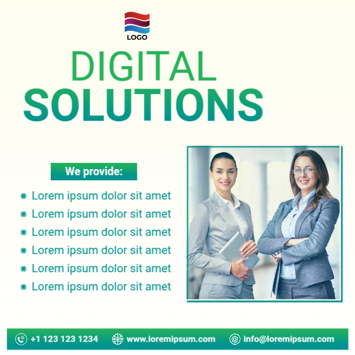 digital marketing services flyer Template | PosterMyWall