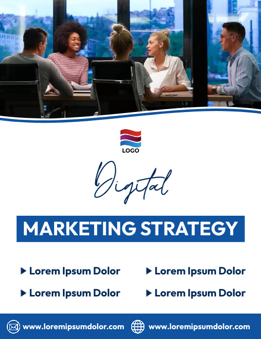 Plantilla de Digital marketing strategy poster | PosterMyWall