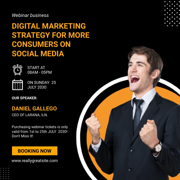 digital marketing strategy template | PosterMyWall