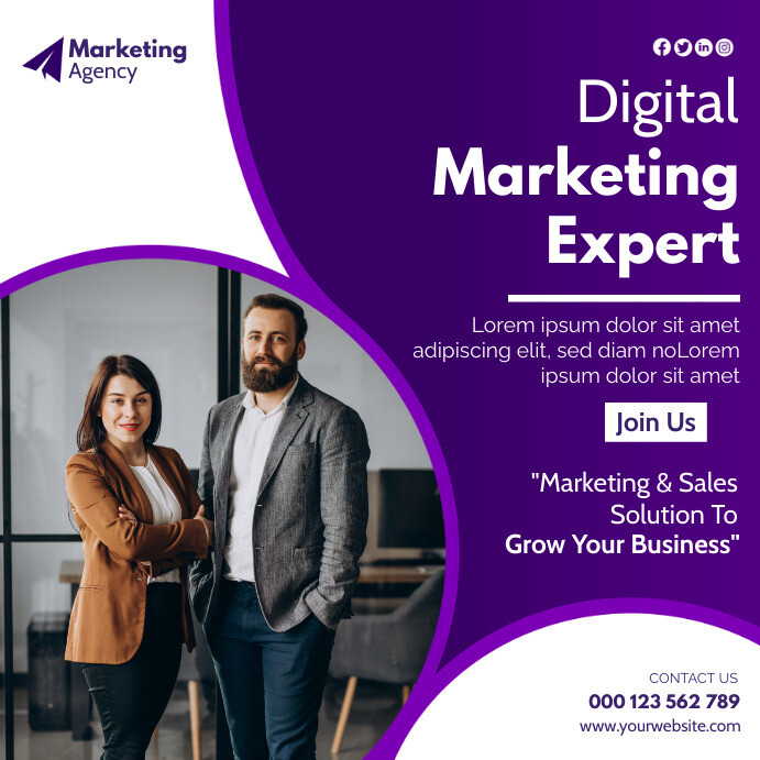 Digital Marketing Template | PosterMyWall