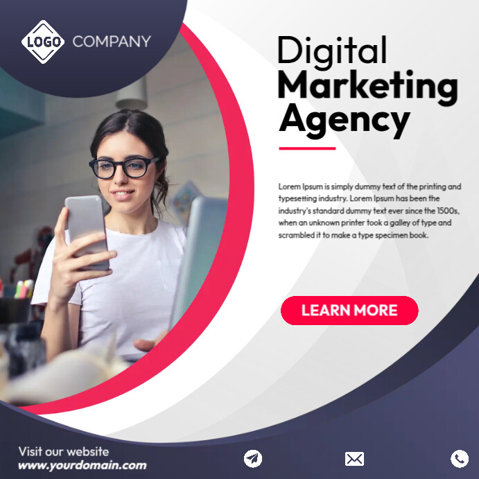 Digital Marketing Template | PosterMyWall