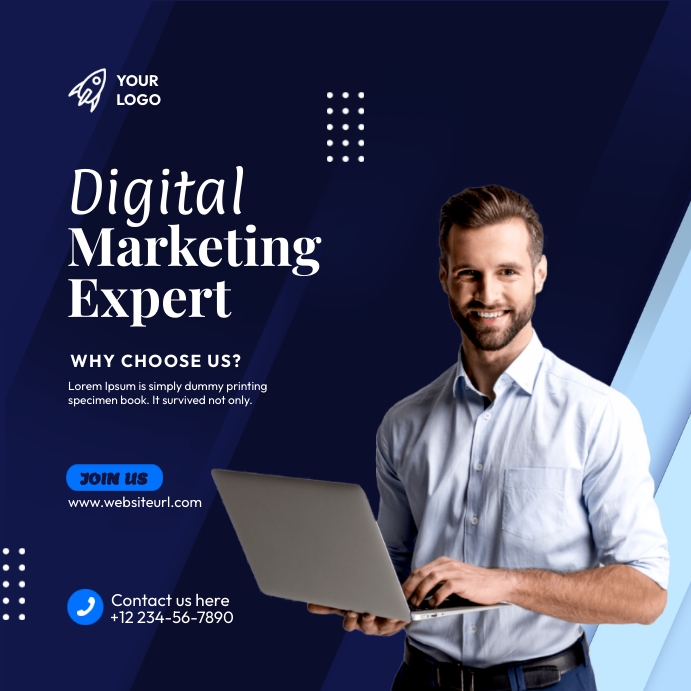 Digital Marketing Template | PosterMyWall