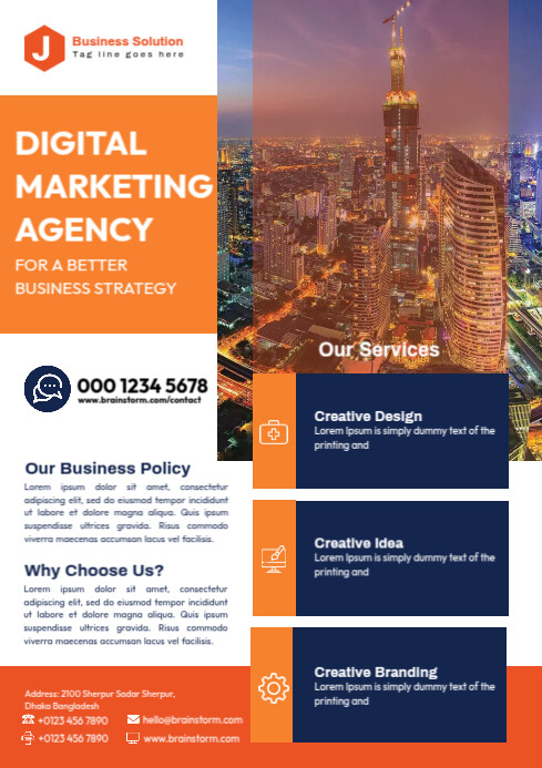 Digital Marketing Template | PosterMyWall