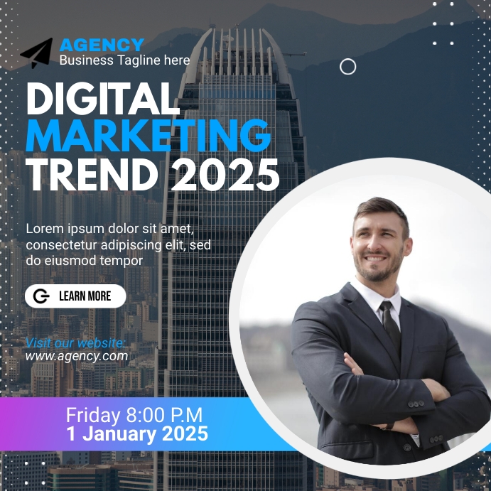 Digital Marketing Trend Ad Template | PosterMyWall