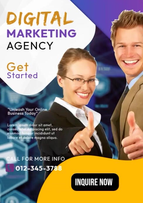 Digital Marketing Video Template | PosterMyWall