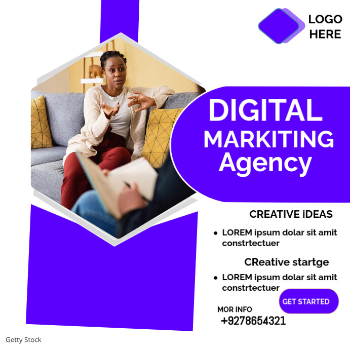 DIGITAL MARKITING AGENCY Template | PosterMyWall