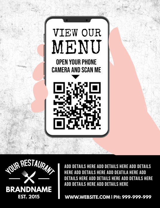 Digital Menu Poster Template | PosterMyWall
