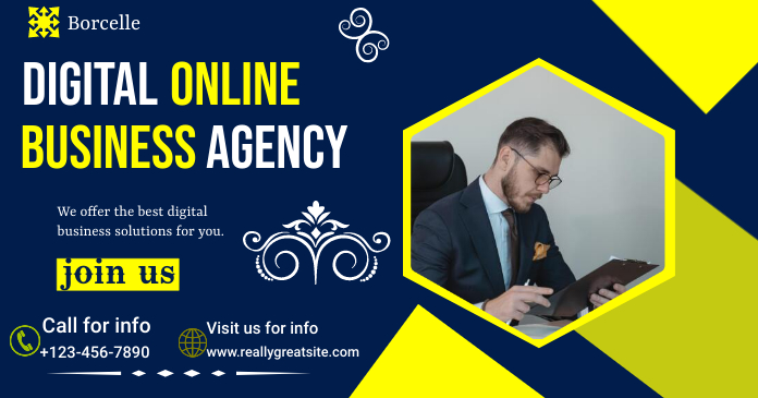 Digital online business Facebook post Template | PosterMyWall