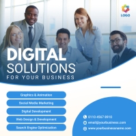 Digital marketing agency flyer Template | PosterMyWall