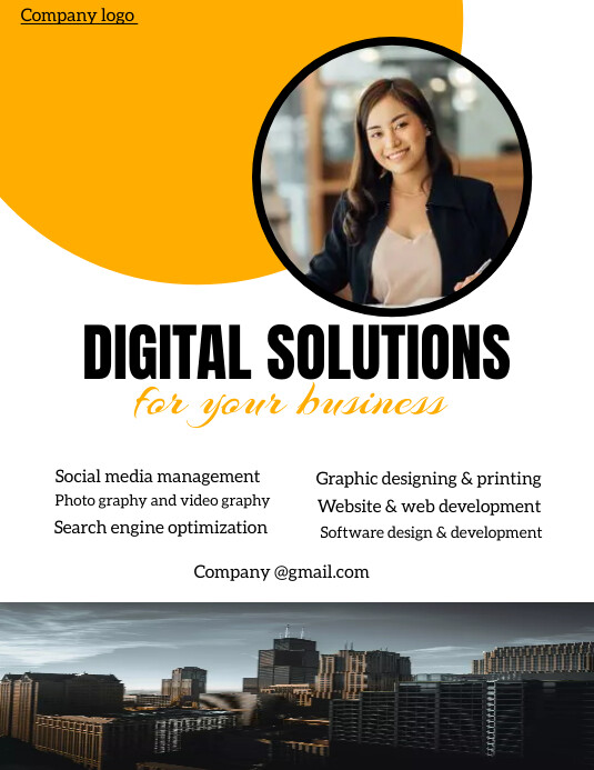 Digital solutions for your business Template | PosterMyWall