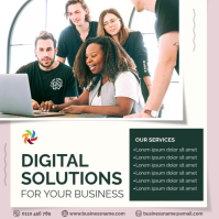 Digital Solutions for business flyer Template | PosterMyWall