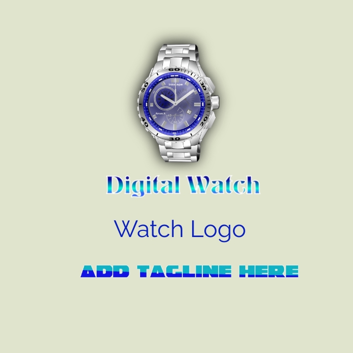 Copy of Digital Watch Logo | PosterMyWall