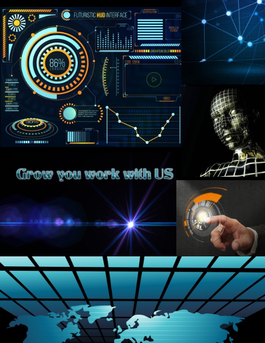 Copy of Digital world | PosterMyWall