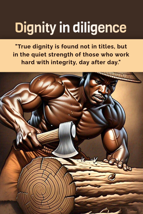 Copy of Dignity | PosterMyWall