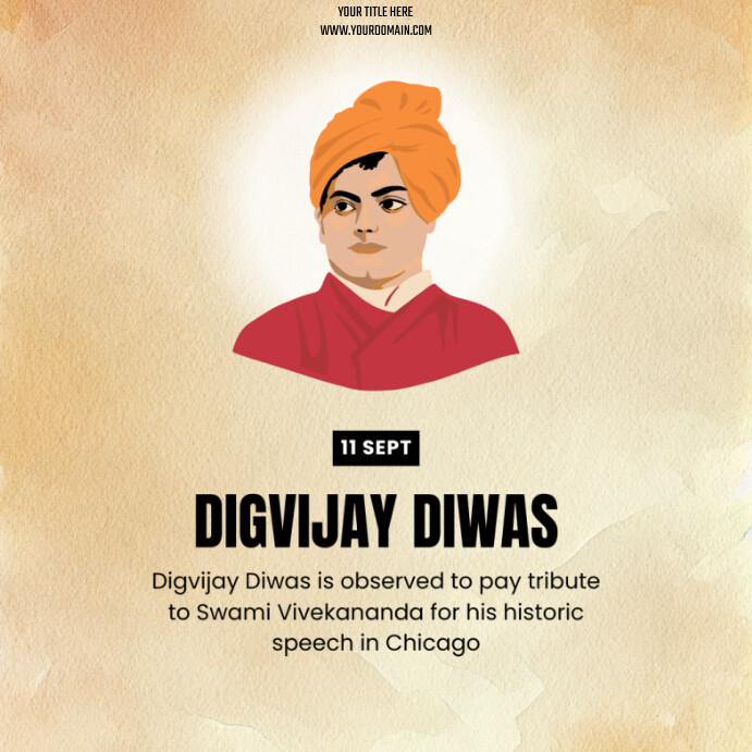 Plantilla de Digvijay Diwas | PosterMyWall