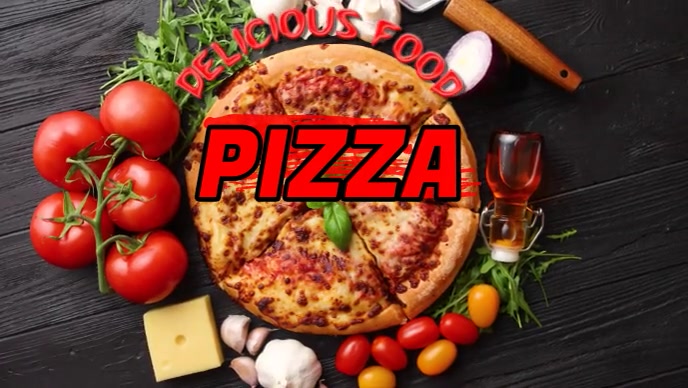 Copy of DILICIOUS FOOD PIZZA | PosterMyWall