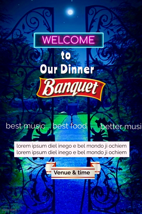 dinner banquet Template | PosterMyWall