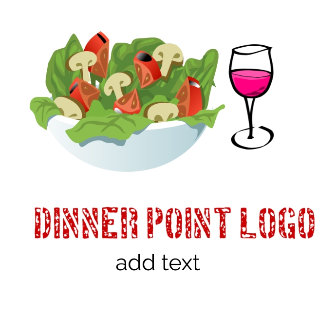 Dinner business point logo design. Template | PosterMyWall