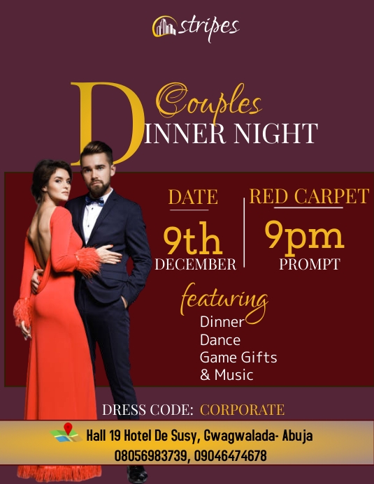 Copy of Dinner | PosterMyWall