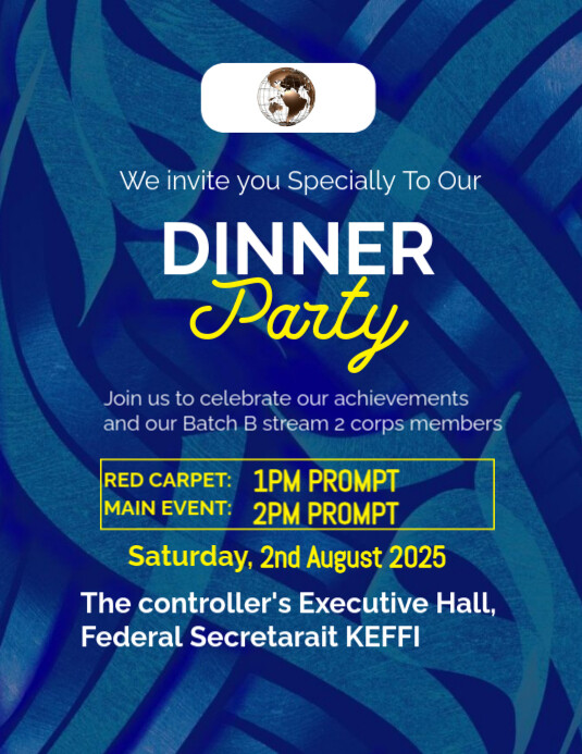 Dinner flyer Template | PosterMyWall