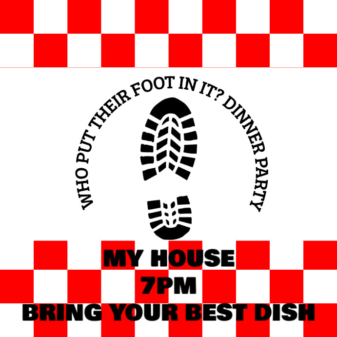 DINNER PARTY Template | PosterMyWall