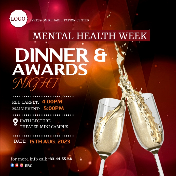 Dinner Party design Template | PosterMyWall