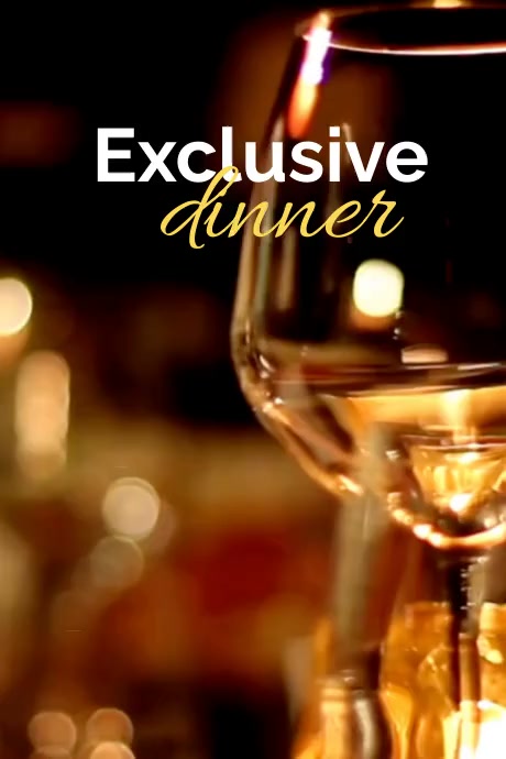 Dinner party template | PosterMyWall